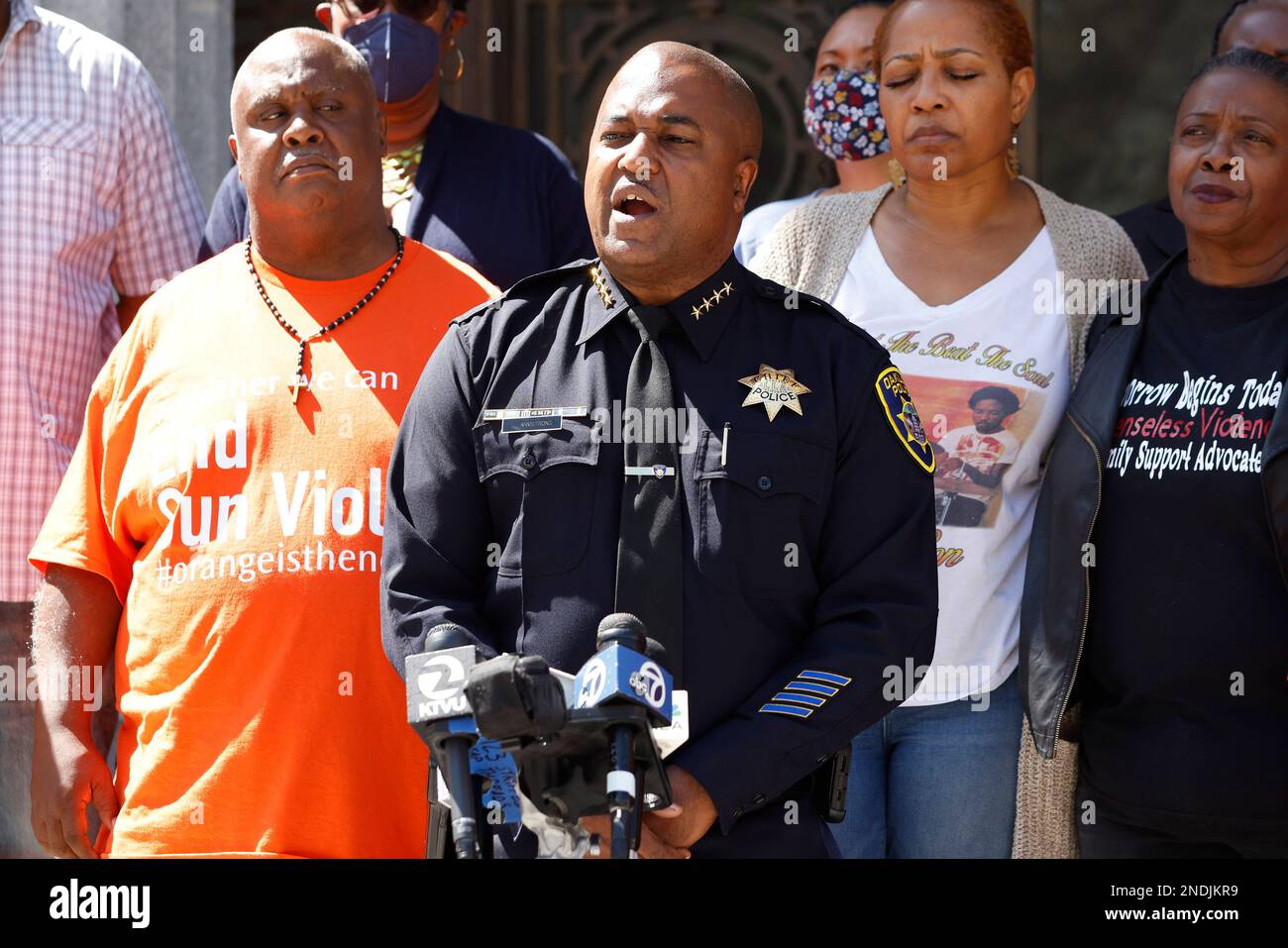 File Oakland Police Chief Leronne Armstrong Speaks During A Press