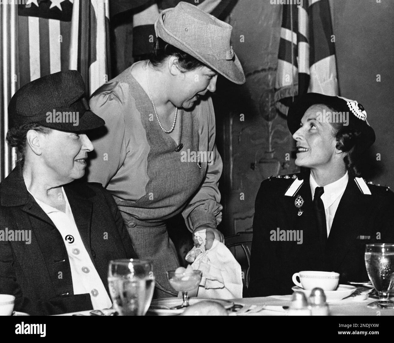 Lady Mountbatten, wife of Captain Lord Louis Mountbatten, who commands ...