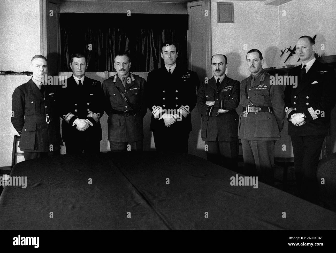 Lord Louis Mountbatten, named chief of combined operations with leading ...