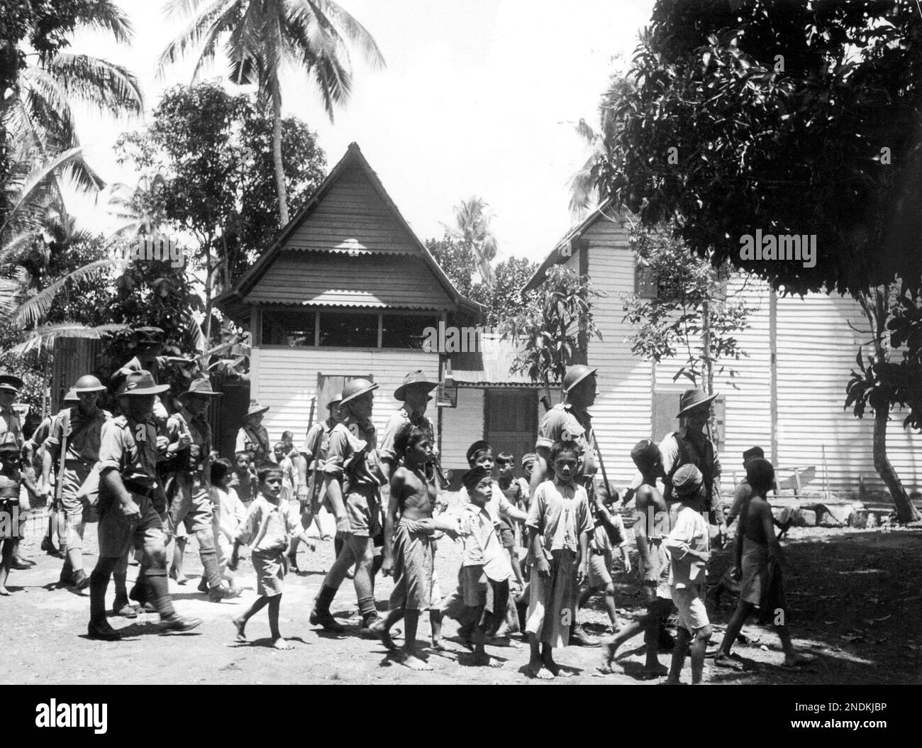 The jungle and rubber plantation clad interior of Malaya, north of ...