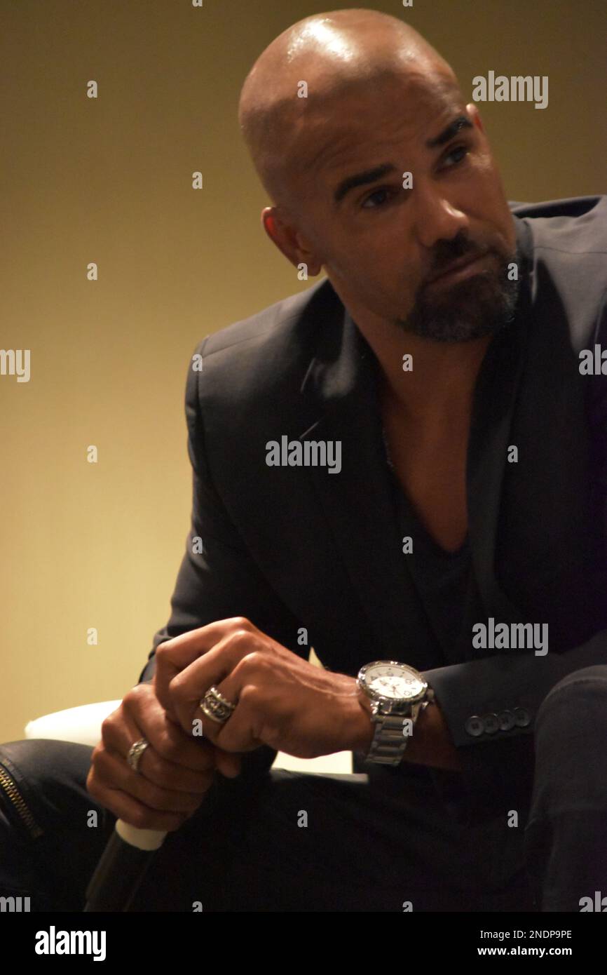 Führendes Mitglied der CBS S.W.A.T. Reboot Shemar Moore öffnet sich während der NABJ Convention ...