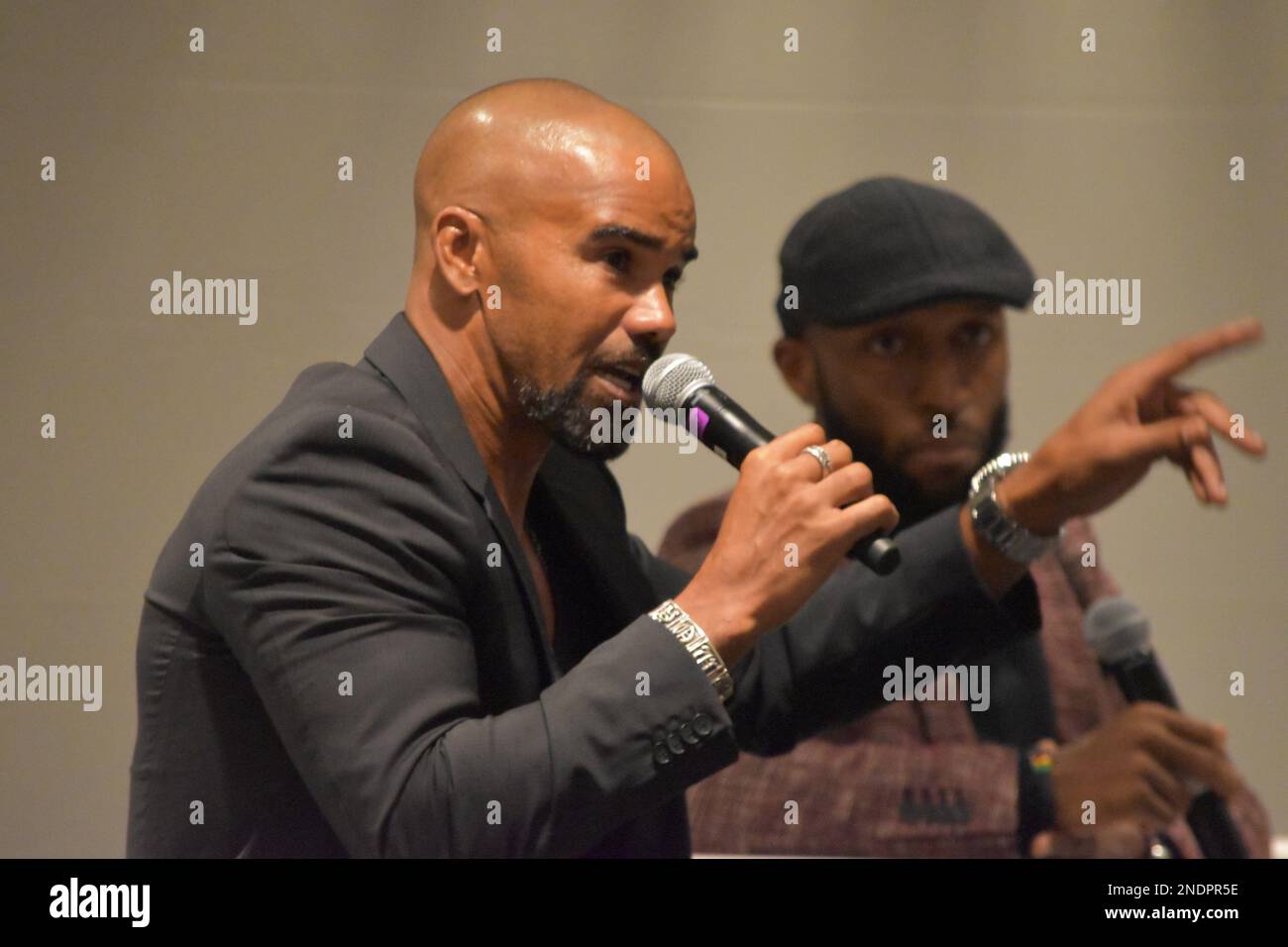 Schauspieler Shemar Moore und Aaron Rahsaan Thomas, Executive Producer, bewerben ihre CBS-Serie ...