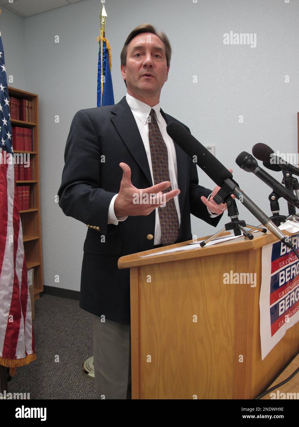 Fargo state Rep. Rick Berg, a North Dakota Republican candidate for the ...