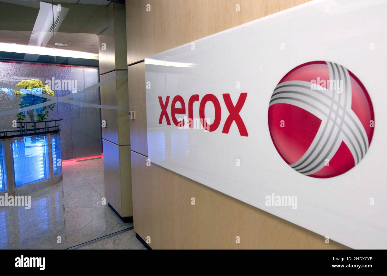 FILE - In this Jan. 24, 2008 file photo the Xerox Corporation ...