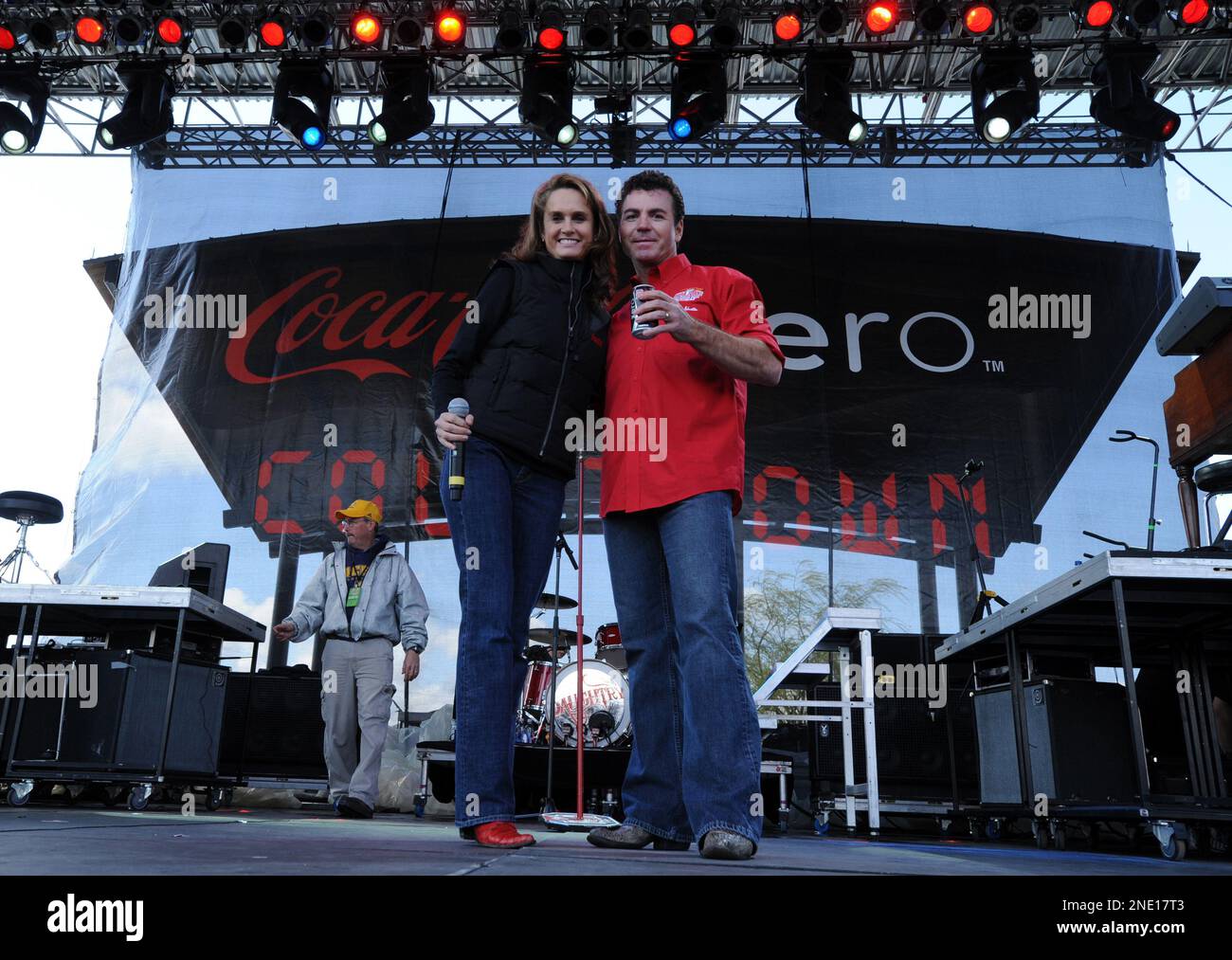 "Papa" John Schnatter, founder of Papa John's International, right, and ...
