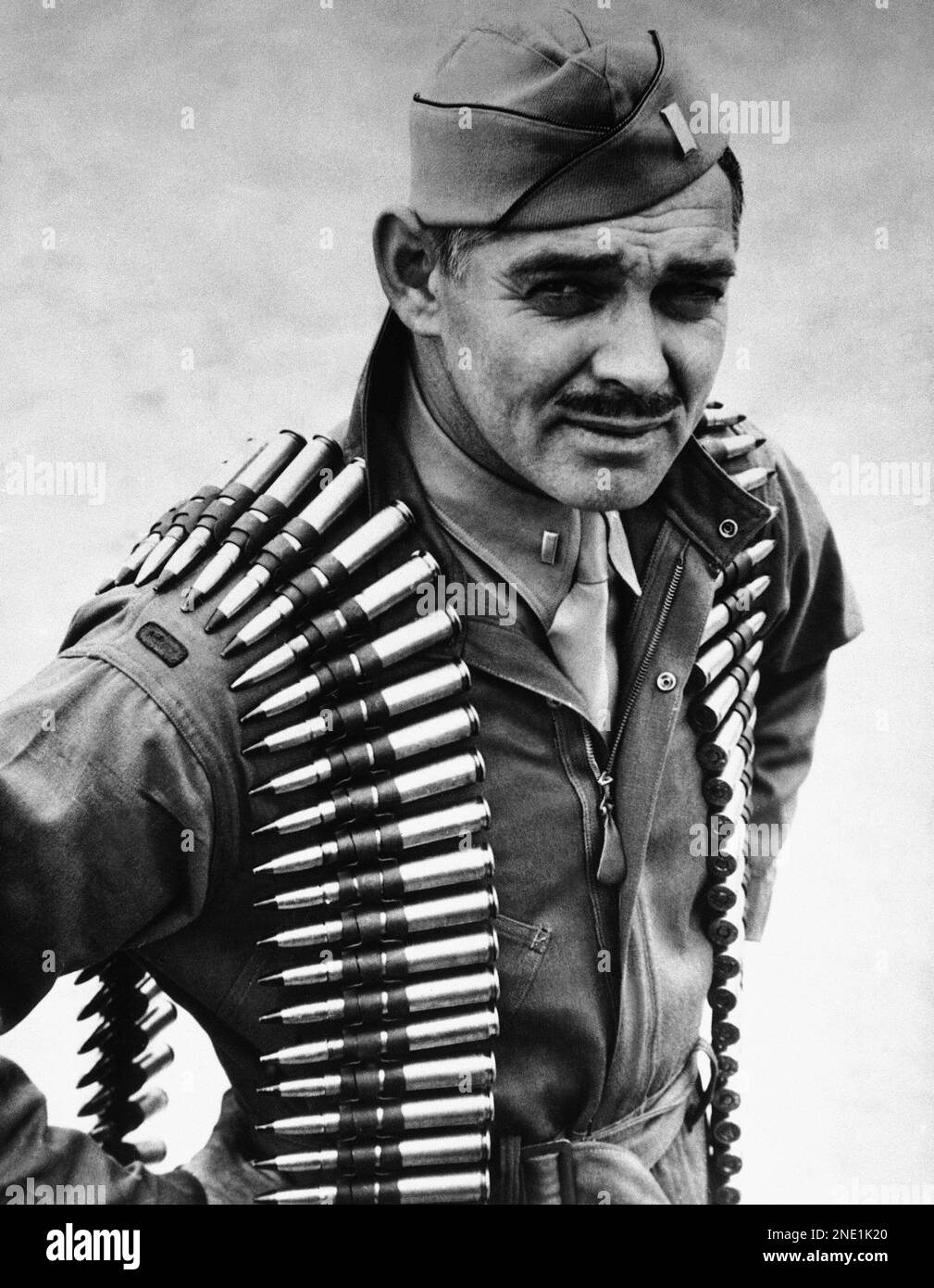 First Lieutenant Clark Gable is now an aerial gunner in the U.S. Army ...