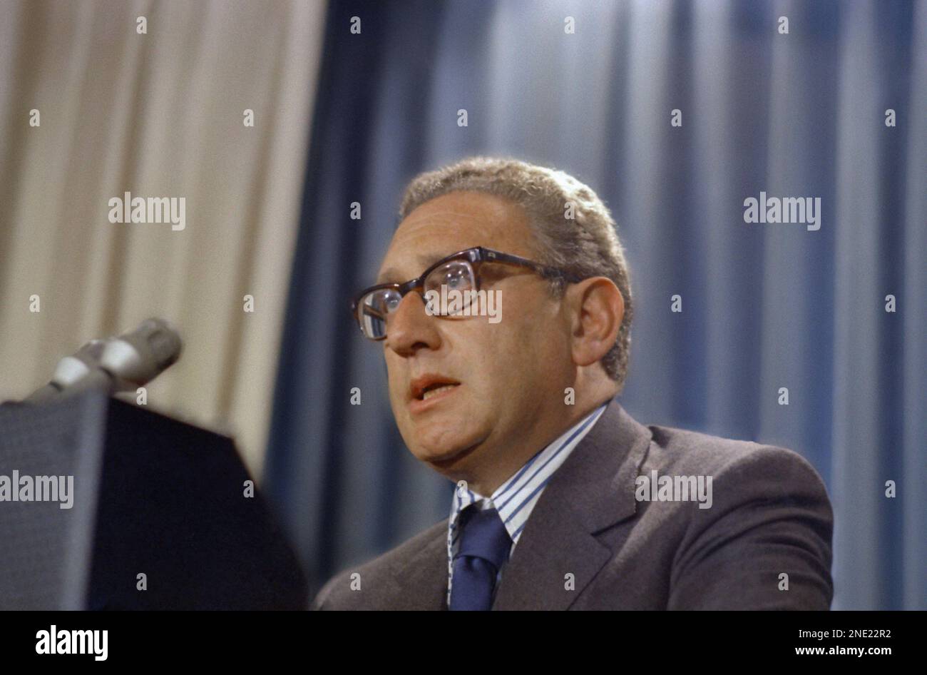 Henry Kissinger at the White House briefing in Washington on Dec. 16 ...