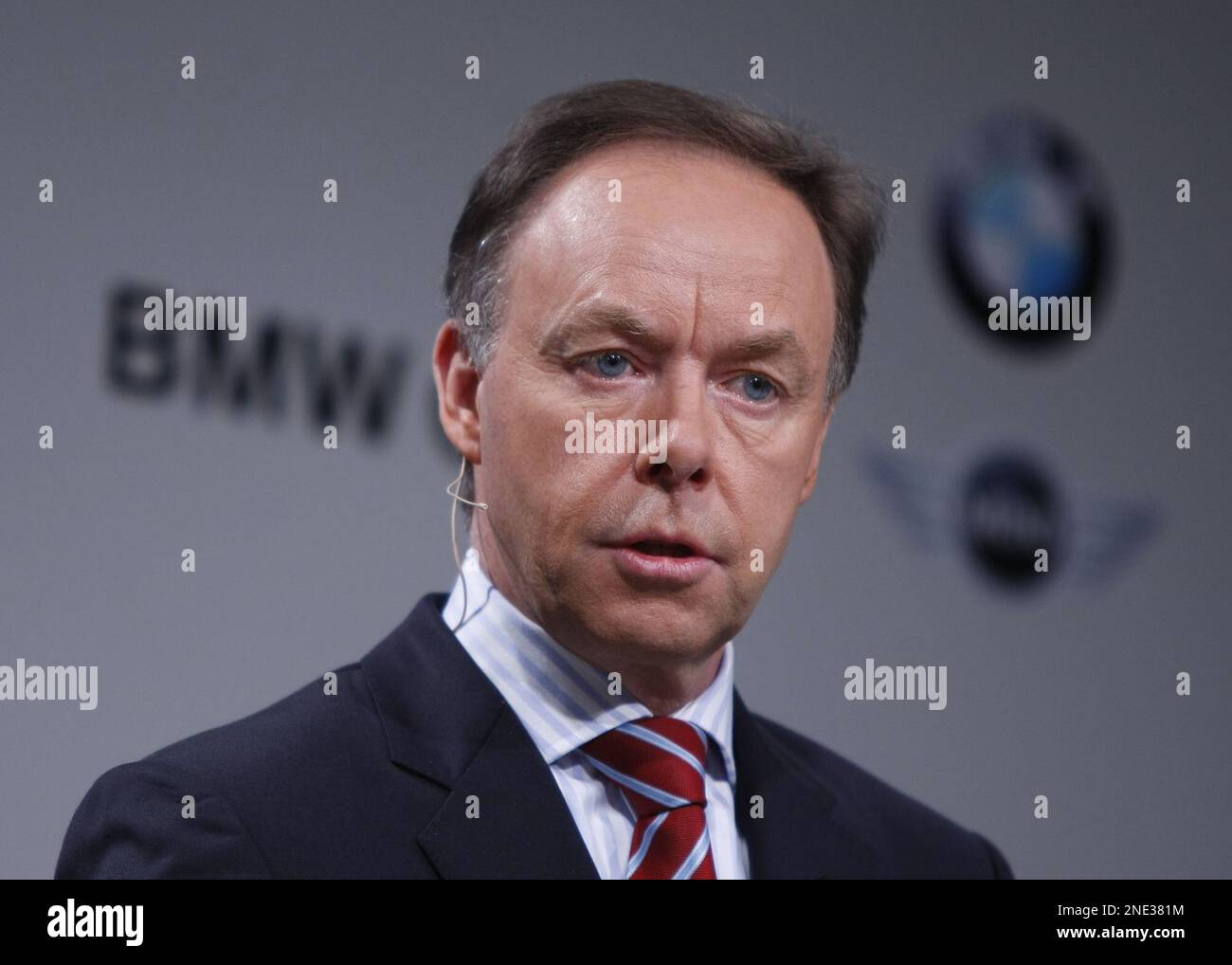 Ian Robertson, a member of the Board of Management, BMW AG Sales and ...