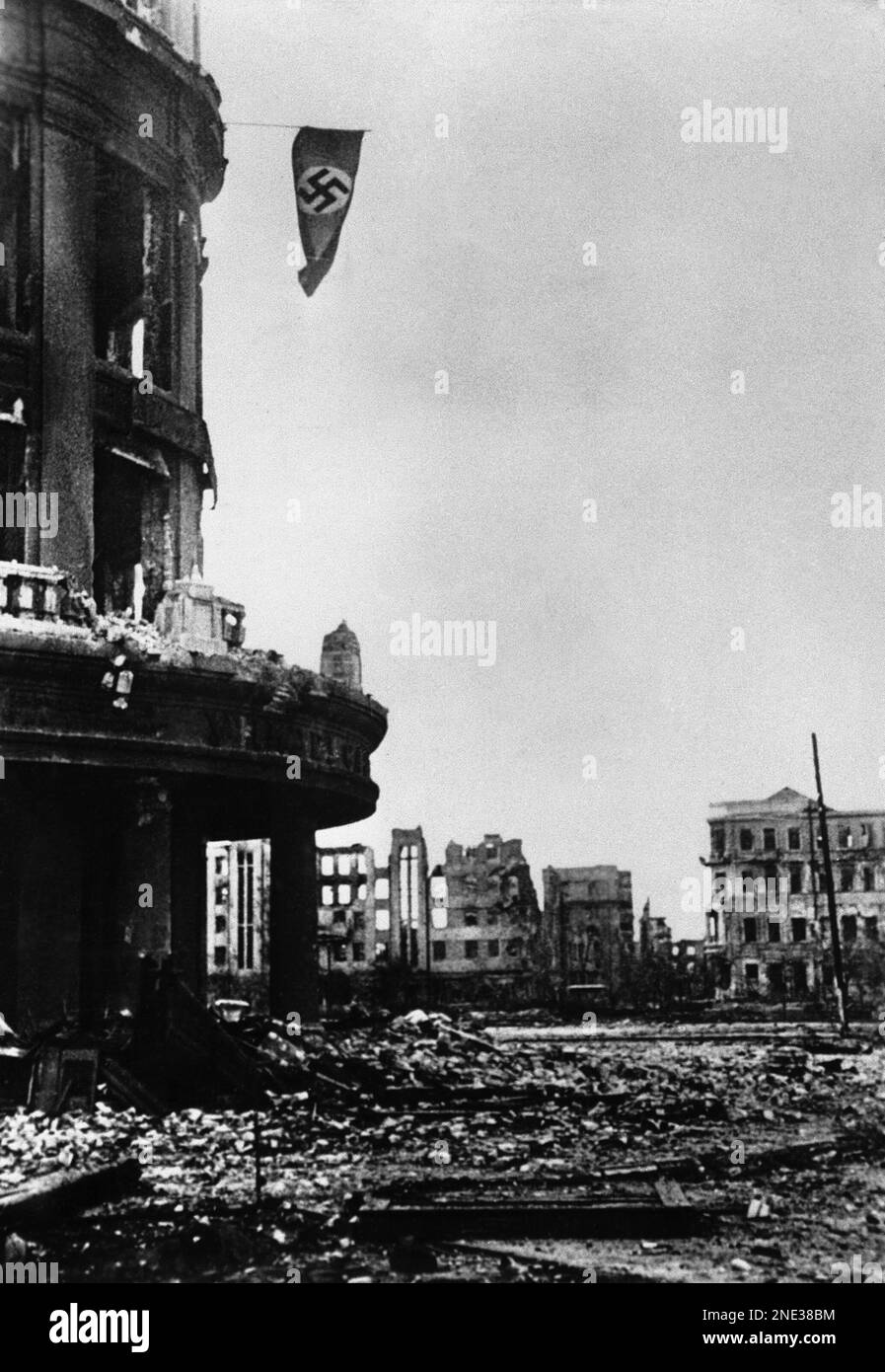 The Nazis have captured the building to the left, and they have ...