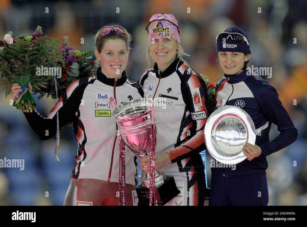 Winner of the World Cup Speed Skating women 1500 meters, Kristina ...
