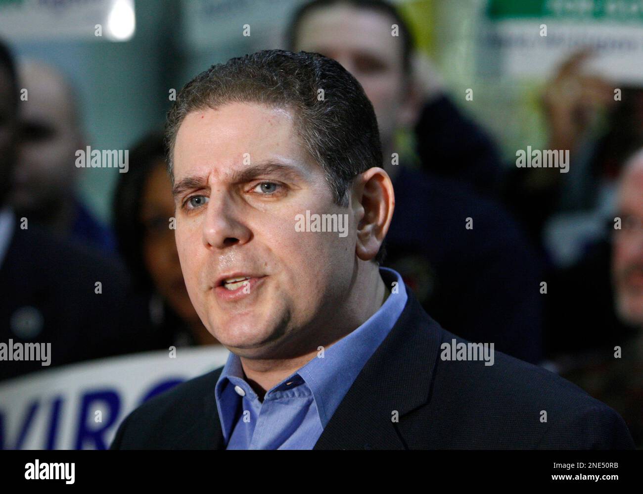 FILE - In this Feb. 8, 2010 file photo, Lansing Mayor Virg Bernero ...