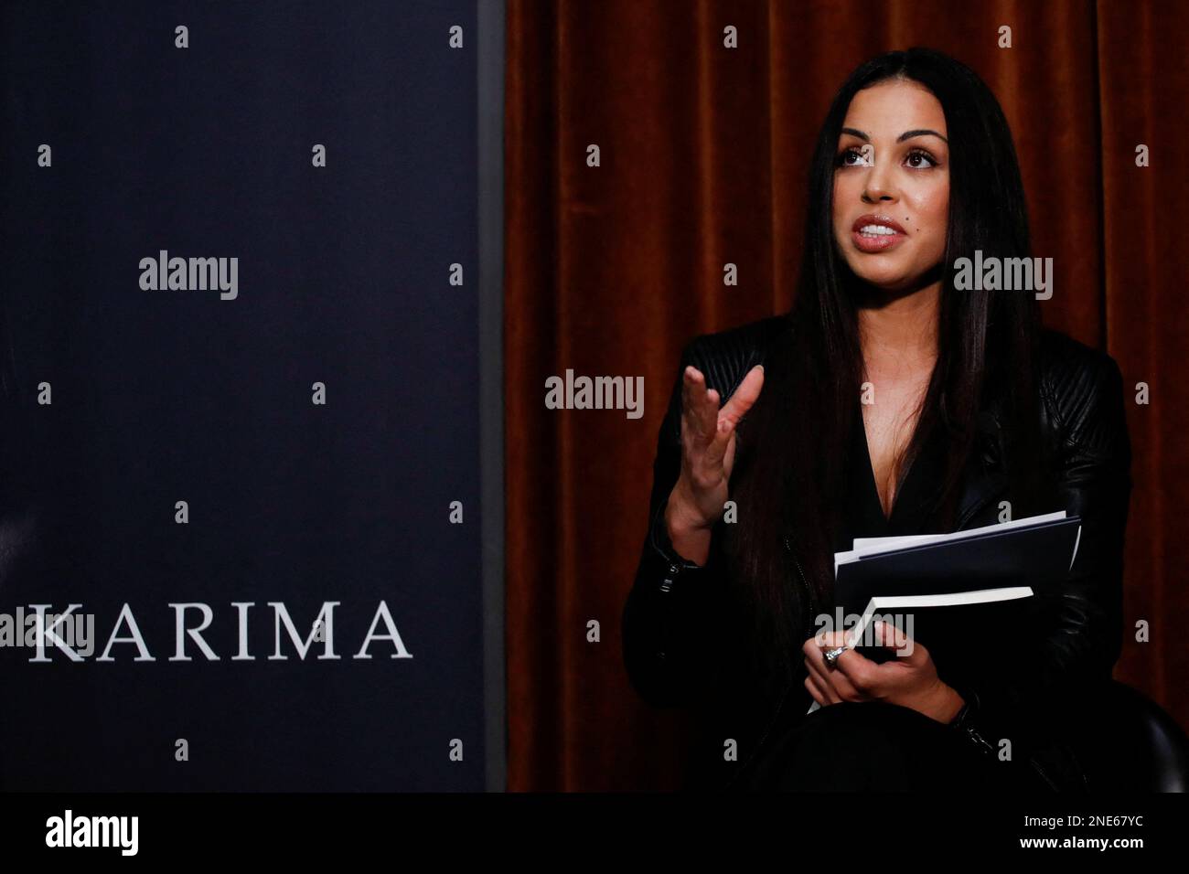 Die marokkanische Tänzerin Karima El Mahroug, besser bekannt unter ...