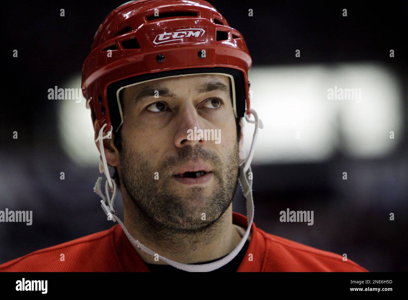 Detroit Red Wings Todd Bertuzzi is shown against the Nashville ...