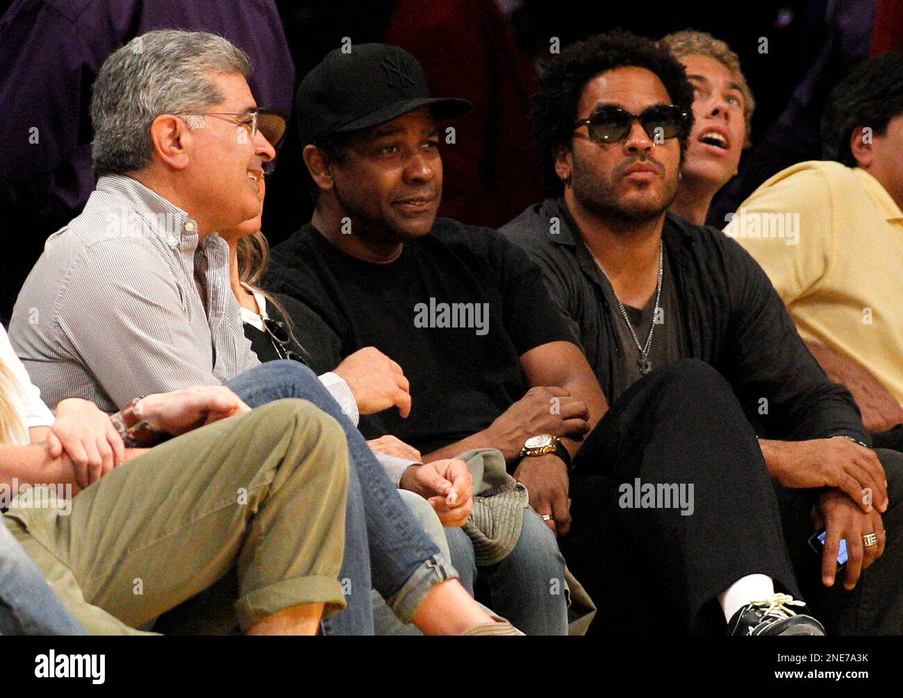 From left to right, former chairman and CEO of Yahoo! Inc. Terry Semel ...