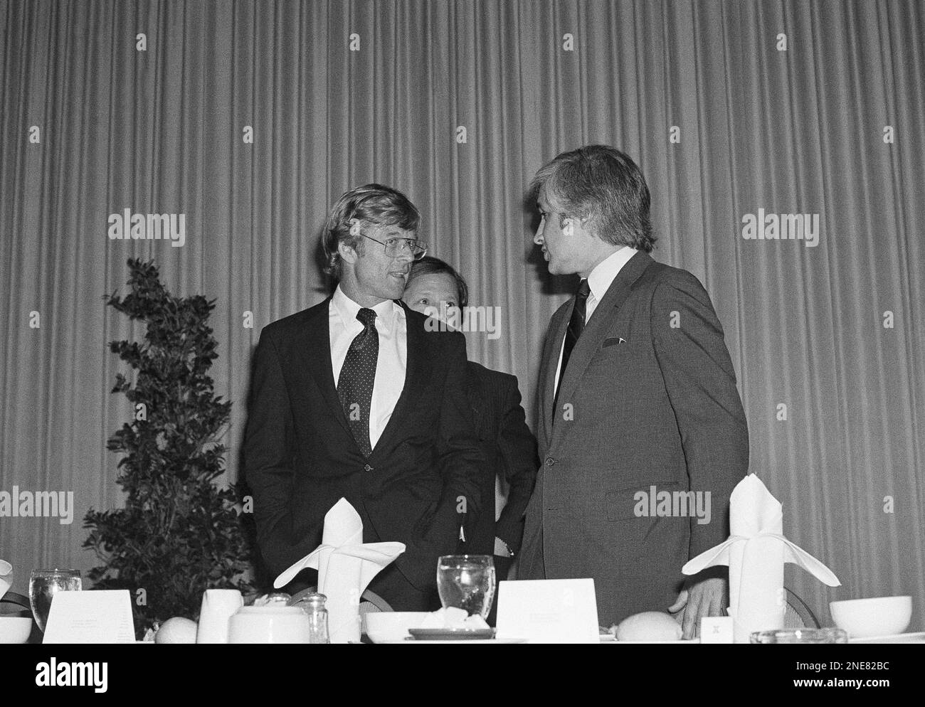 Actor-director Robert Redford responds to a comment by Anthony ...