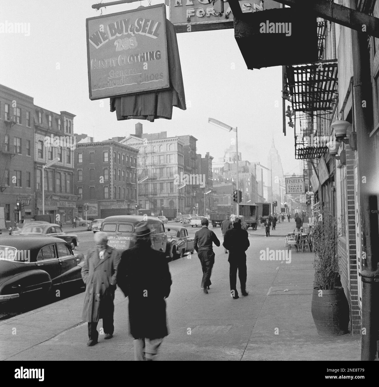 This is the Bowery, New York City?s skid row home of forgotten men and ...