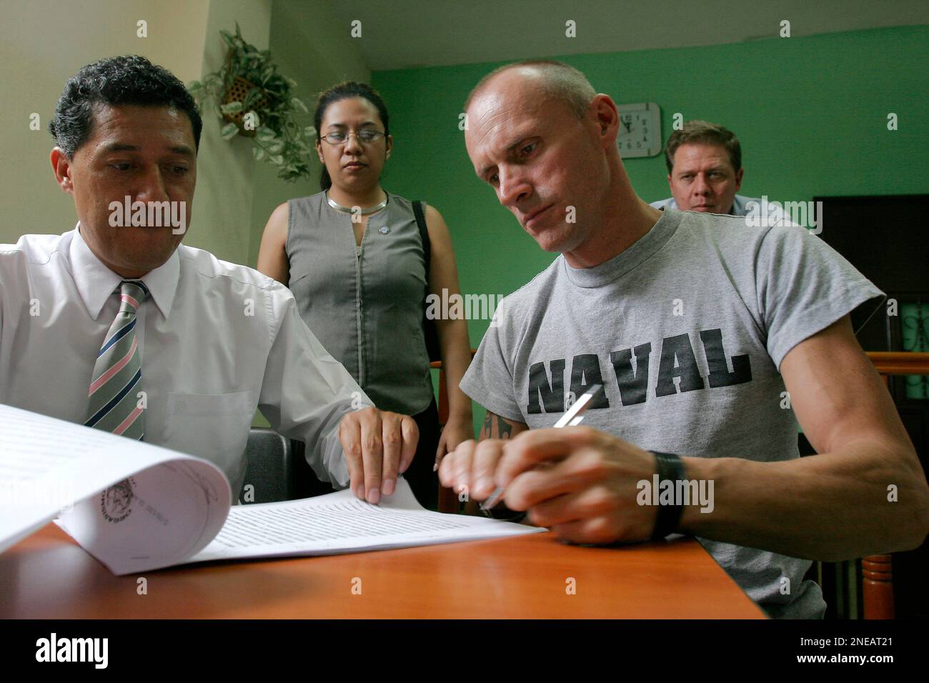 FILE - In this March 27, 2007 file photo, Pete Bethune of New Zealand ...