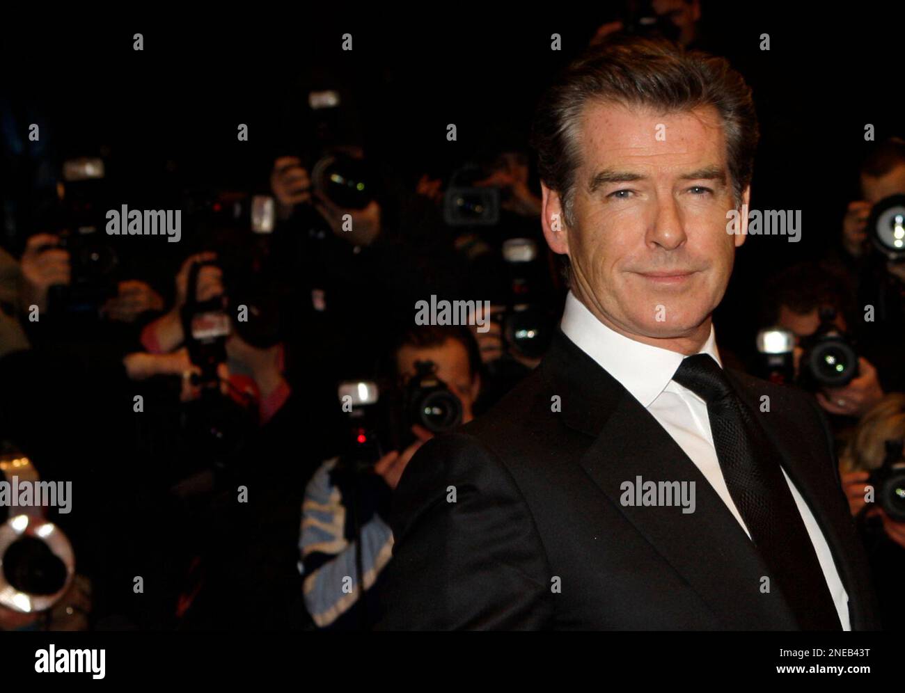 Irish actor Pierce Brosnan arrives at the World Premiere of the movie ...