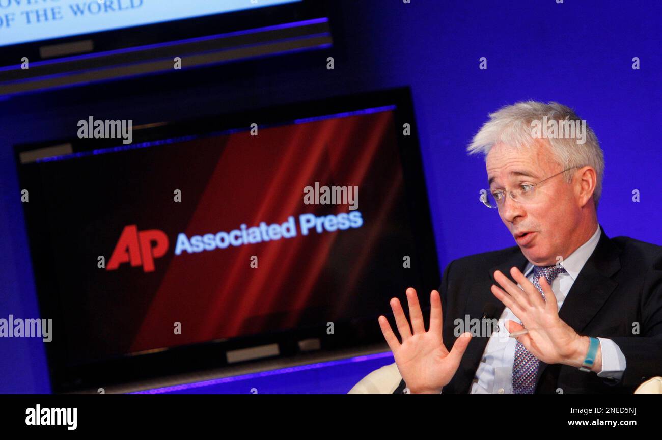 Peter Sands, Group Chief Executive of Standard Chartered Bank, United ...