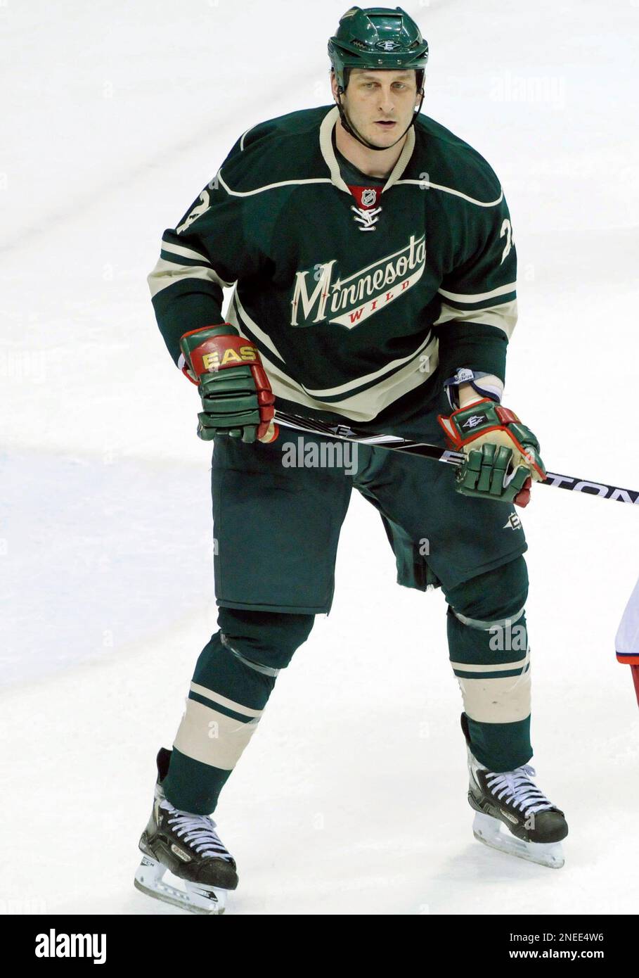 In a photo made Saturday, Jan. 23, 2010, Minnesota Wild's Derek ...