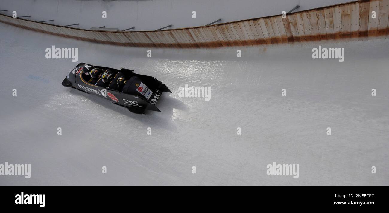 Team Germany 3 with pilot Karl Angerer, Andreas Udvari, Alex Mann and ...