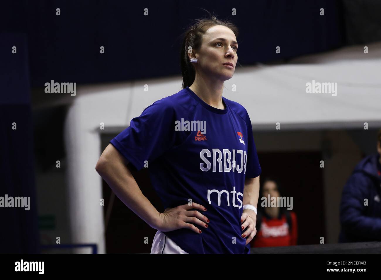 Belgrad, Serbien, 9. Februar 2023. Nevena Jovanovic von Serbien ...