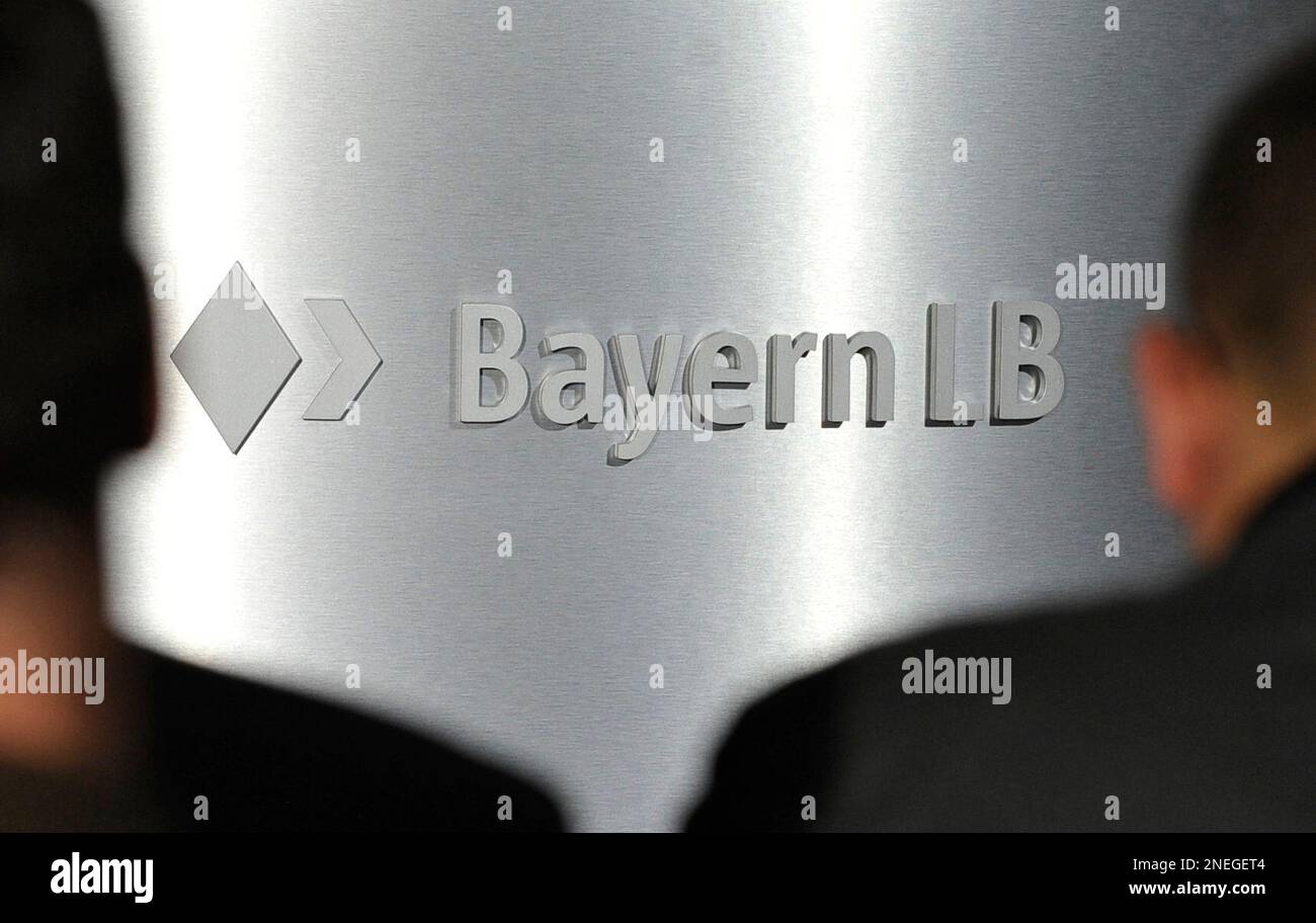 ARCHIV - Das Logo der Bayerischen Landesbank, BayernLB, aufgenommen am ...