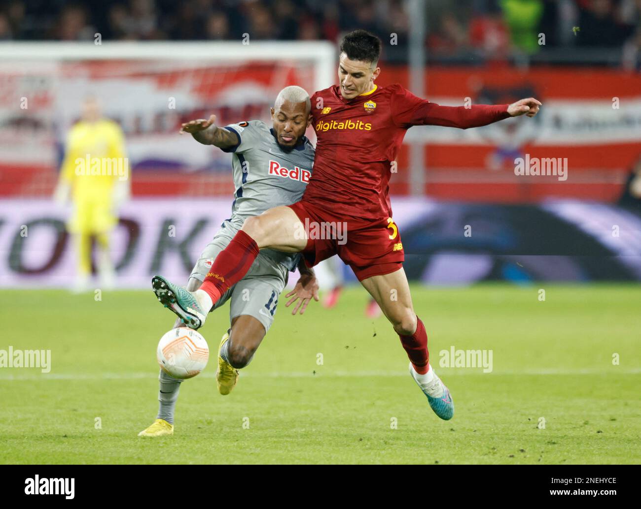 Fußball - Europa League - Play-Off First Leg - FC Salzburg gegen AS ...