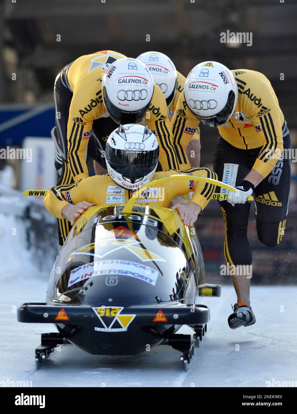 Team Switzerland 1 pilot Ivo Ruegg and Patrick Bloechliger,Roman ...
