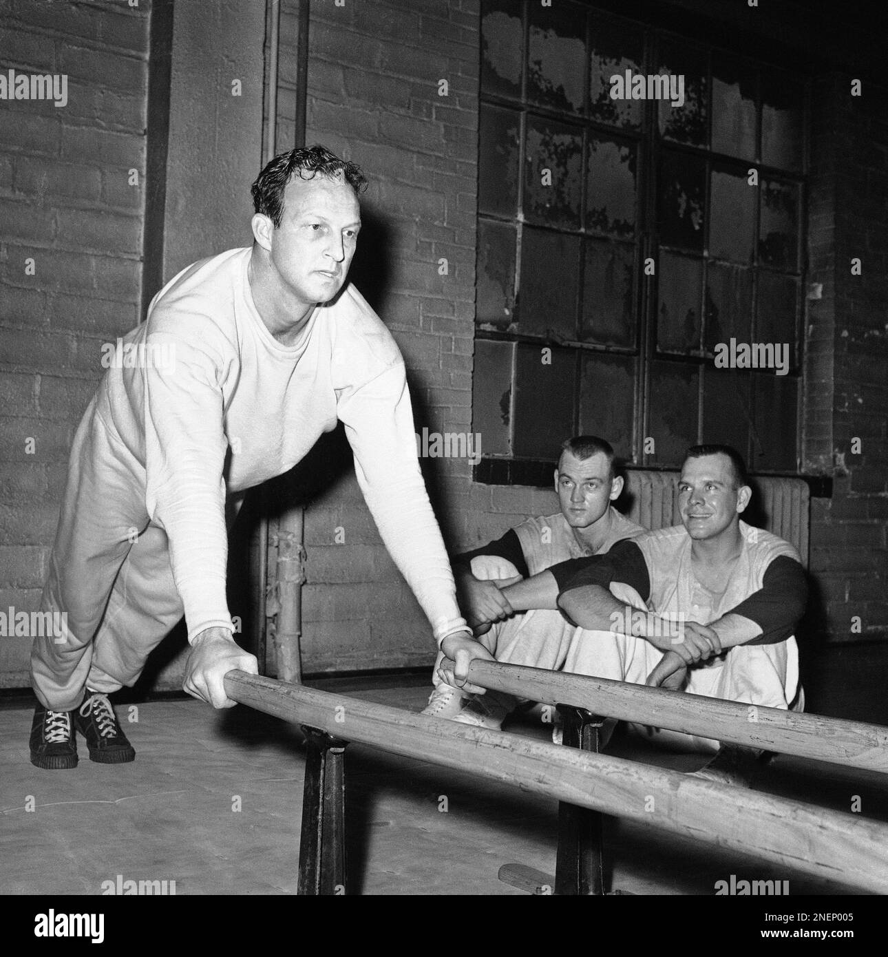 Stan Musial of Cardinals is working out on Jan. 18, 1960 at St. Louis ...