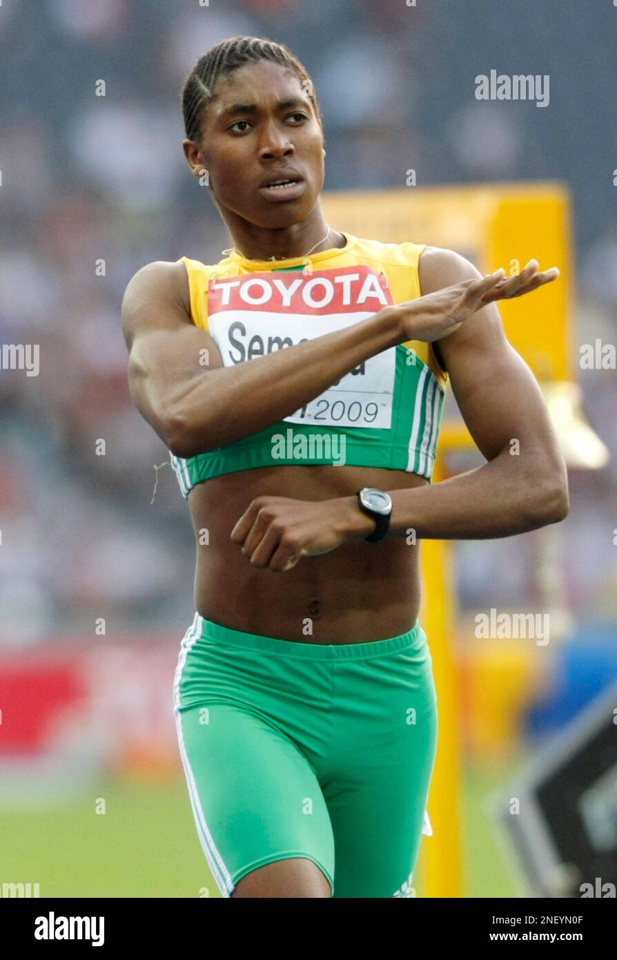 FILE -- In this Monday Aug. 17, 2009 file photo South Africa's Caster ...