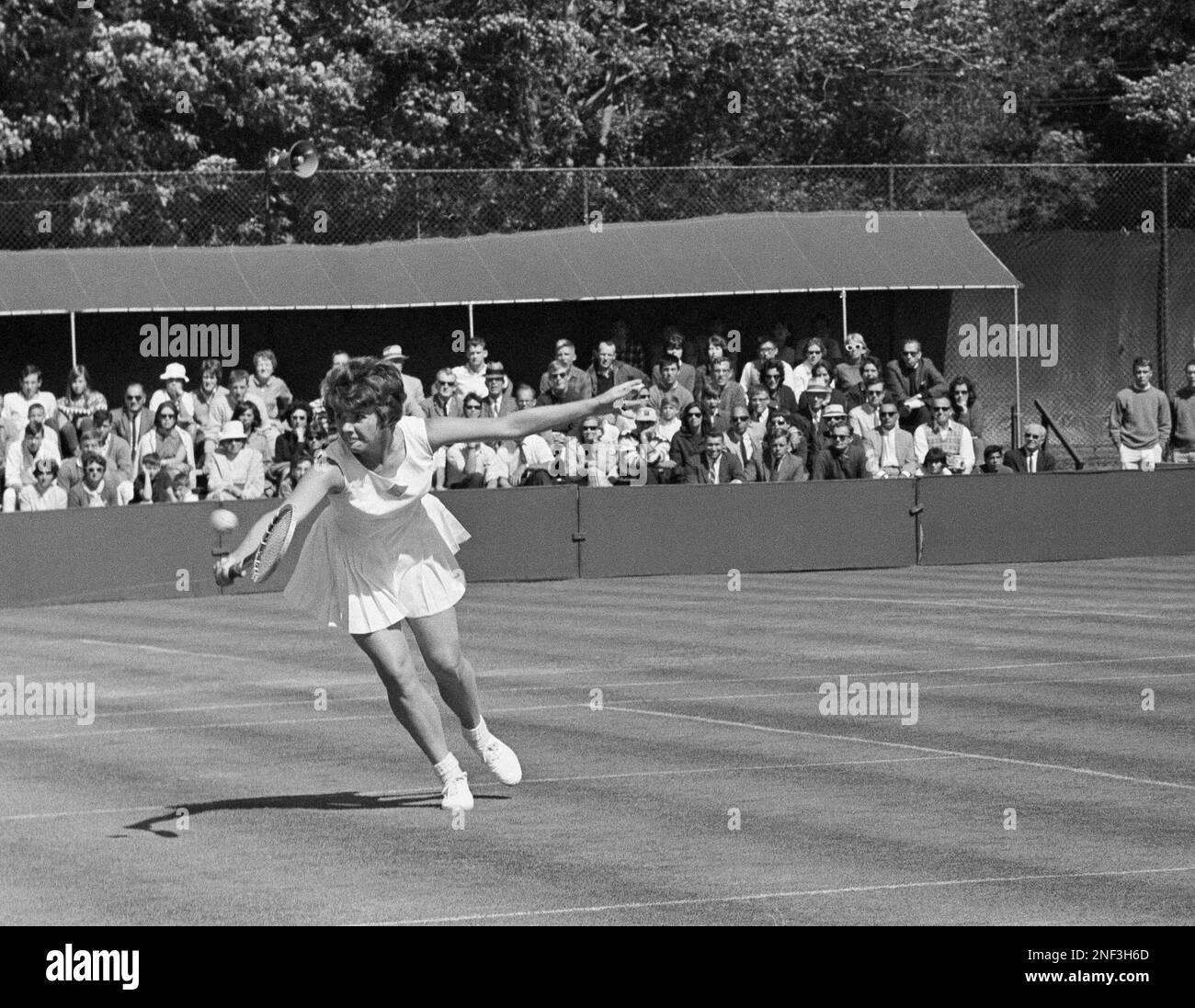 Carole Caldwell Graebner of Beechwood, Ohio, makes a smashing return in ...