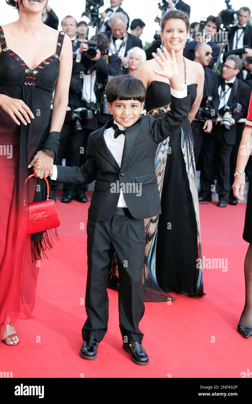 Indian child actor from the movie 'Slumdog Millionaire' Azharuddin ...