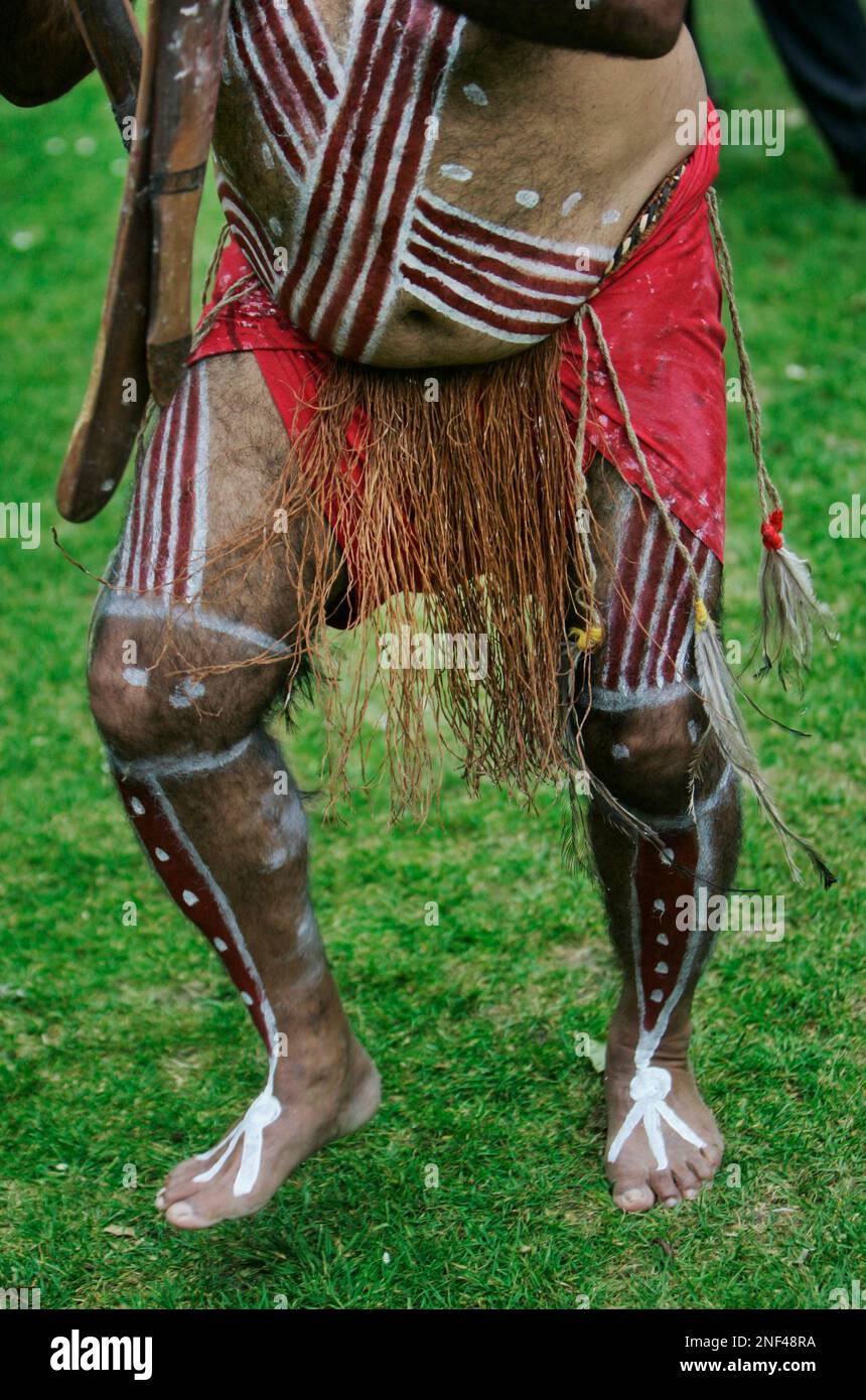 Aboriginal Ngarrindjeri elder Major Sumner from south Australia, in ...