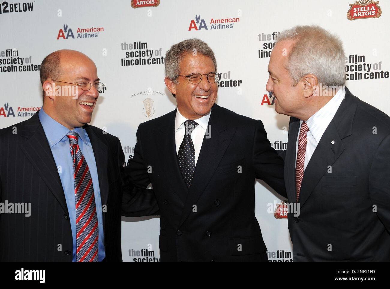 From left, President & CEO of NBC Universal Jeff Zucker, President and ...
