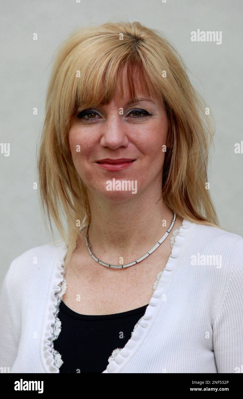 Vanessa Rahn, Managerin im ARTEMIS, einer FKK Wellness-Oase, posiert am ...