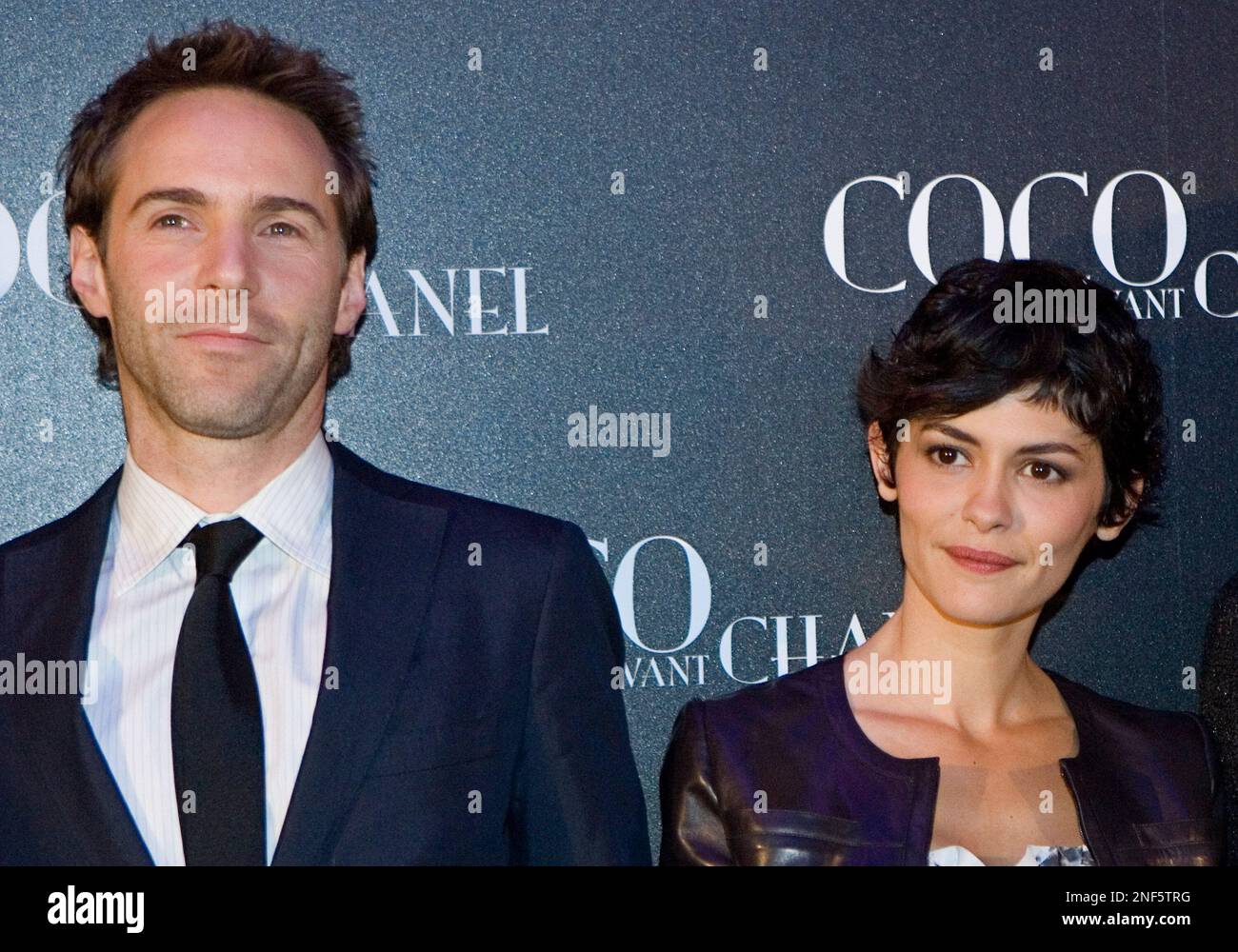 French actress Audrey Tautou, left, and US actor Alessandro Nivola ...