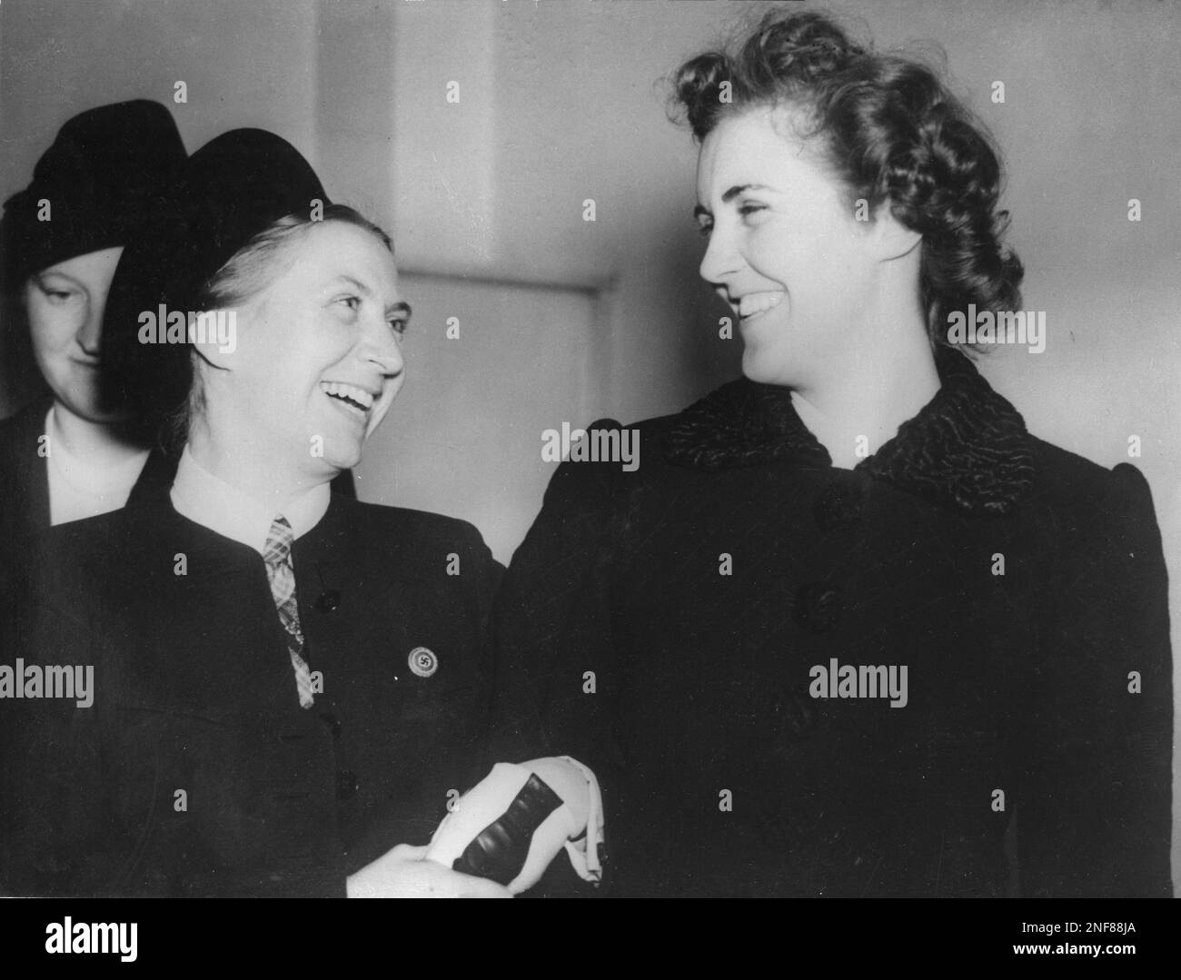 Mrs. Gertrud Scholtz-Klink, Germany's "Reichsfrauenfuehrerin" (Empire's ...