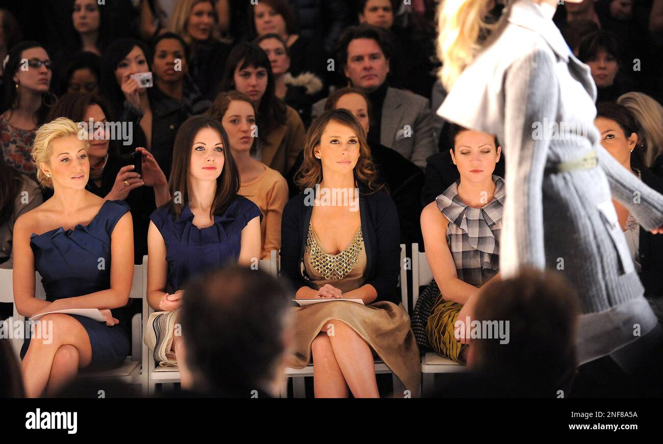 From left, singer Kellie Pickler, actress Alison Brie, actress Jennifer ...