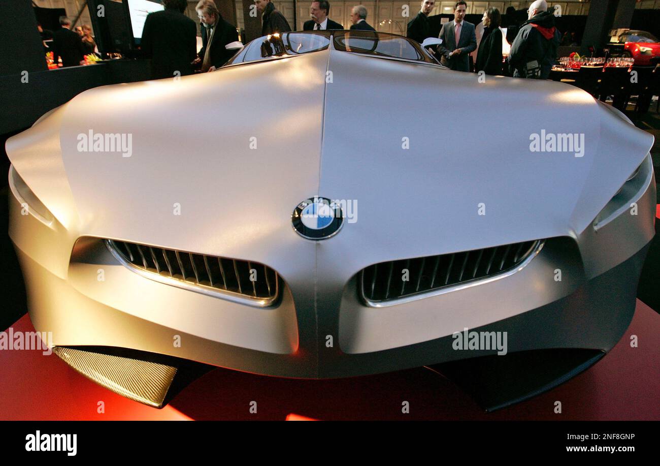 BMW's Gina Light Visionary Model concept car is seen at the concept ...