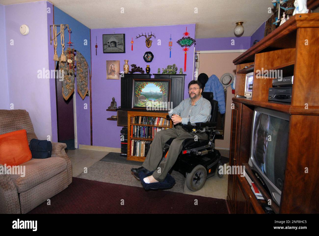 David Senecal, a 54-year-old quadriplegic talks about how potential ...