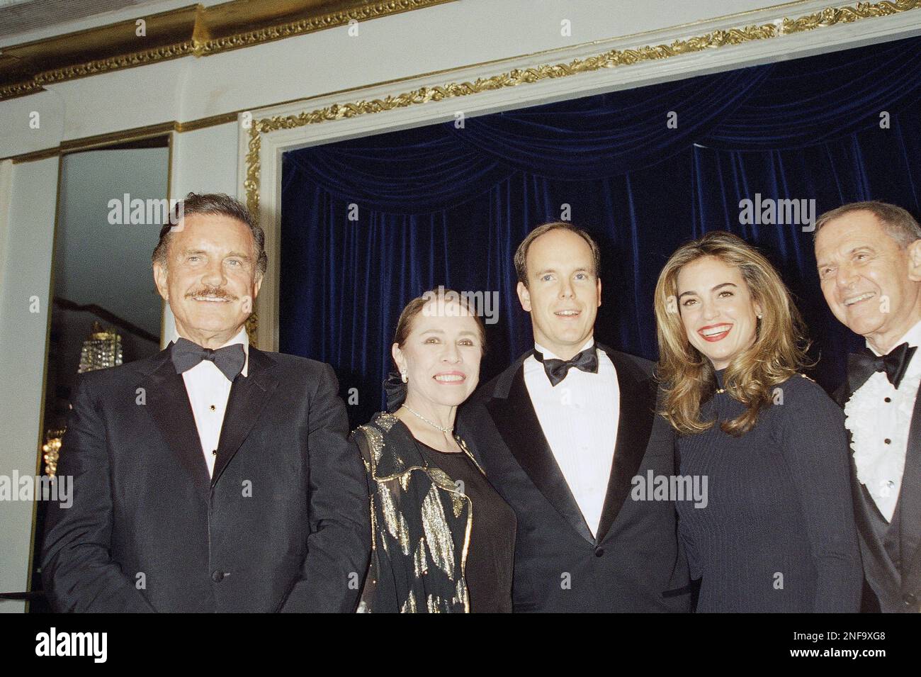 Actor Cliff Robertson; from left, Maria Tallchief Paschen, America's ...