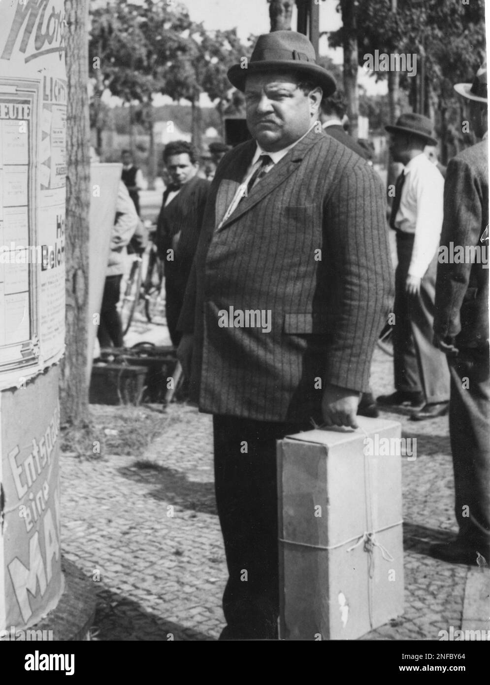 German movie star Heinrich George, (October 9, 1893 - September 25 ...