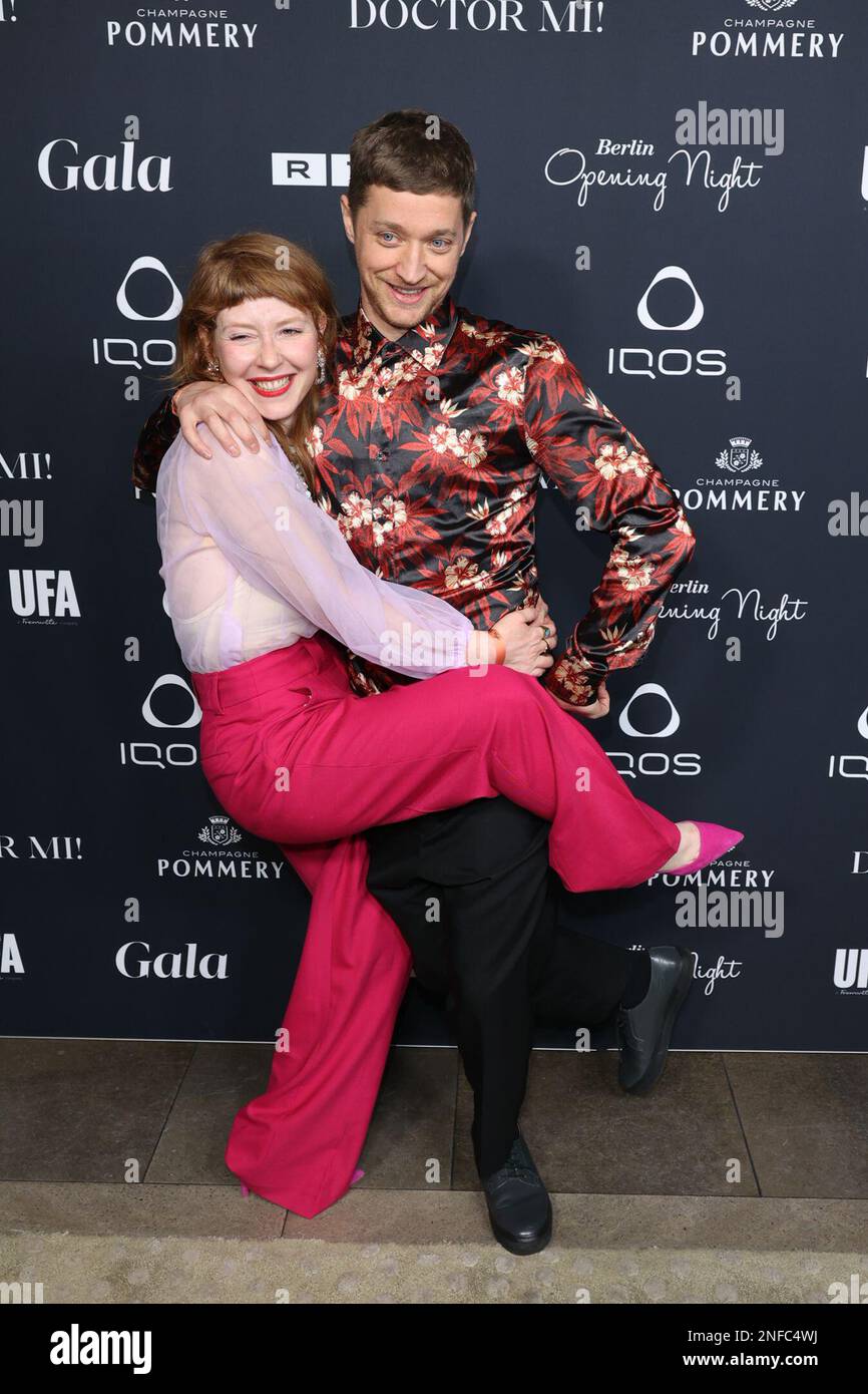 Berlin, Deutschland. 17. Februar 2023. Sarah Bauerett und Markus Winter ...