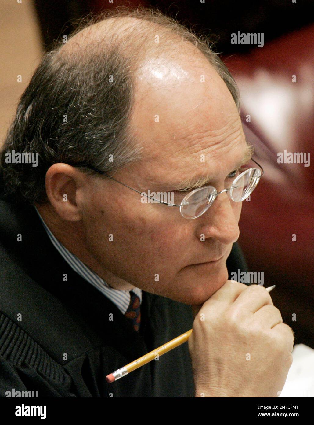 ** FILE ** This file photograph shows incoming chief justice, Bill ...