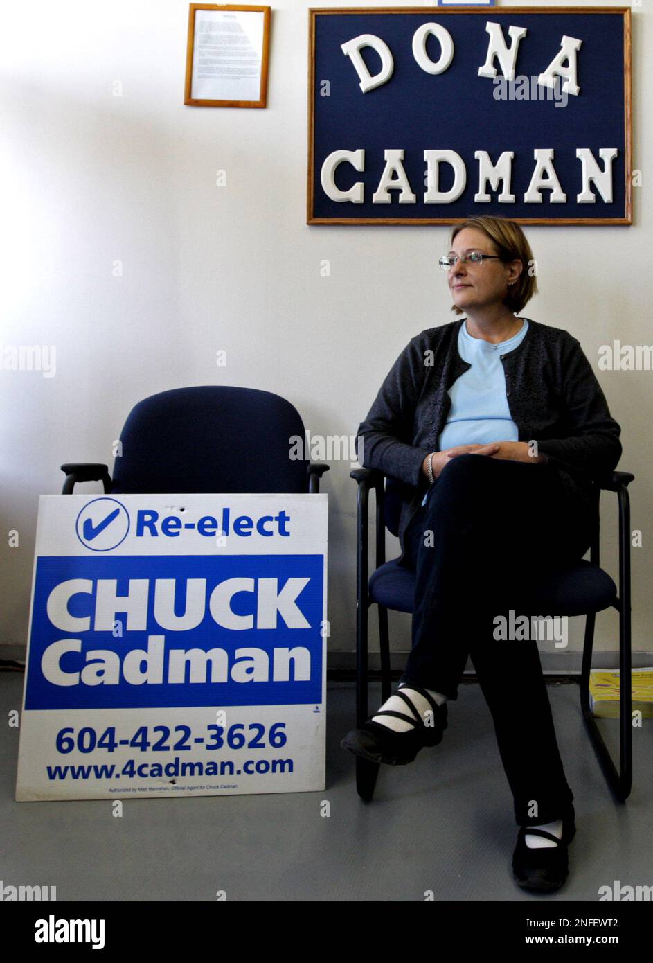 Dona Cadman, Conservative candidate in the riding of Surrey North and ...