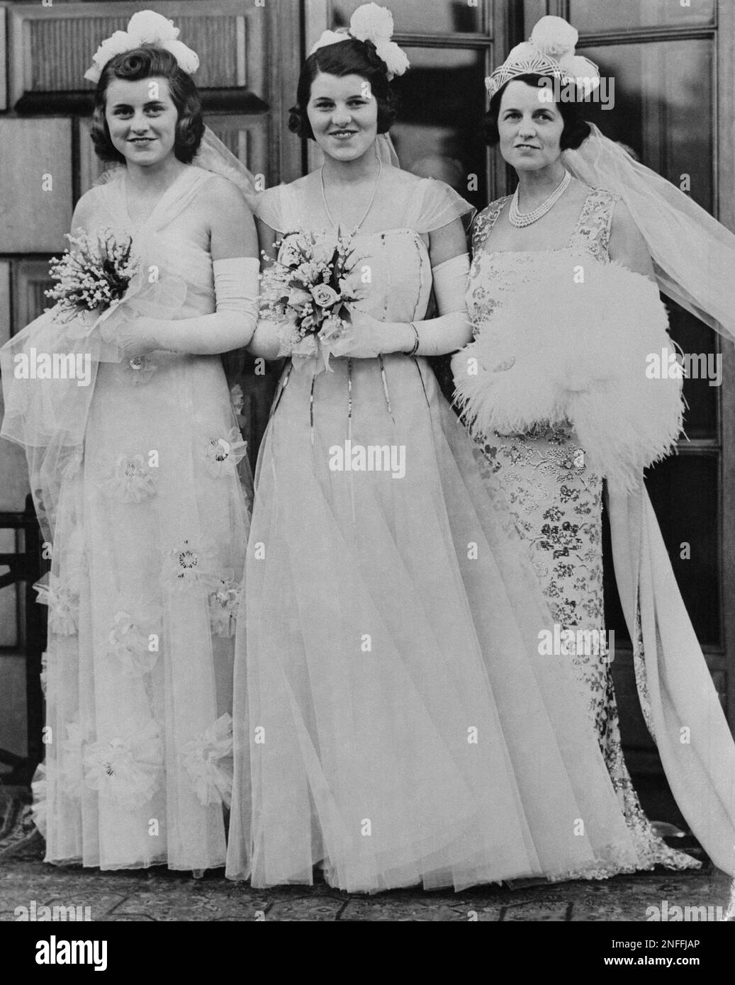 Mrs. Joseph P. Kennedy, wife of the American Ambassador to London, with ...