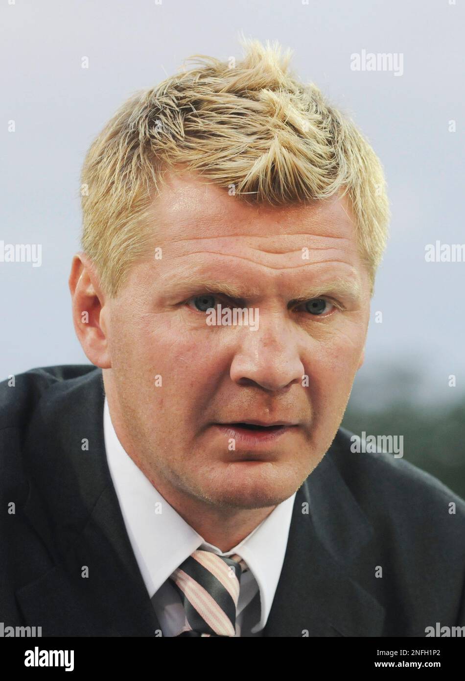 Former German soccer player Stefan Effenberg, pictured prior to the ...