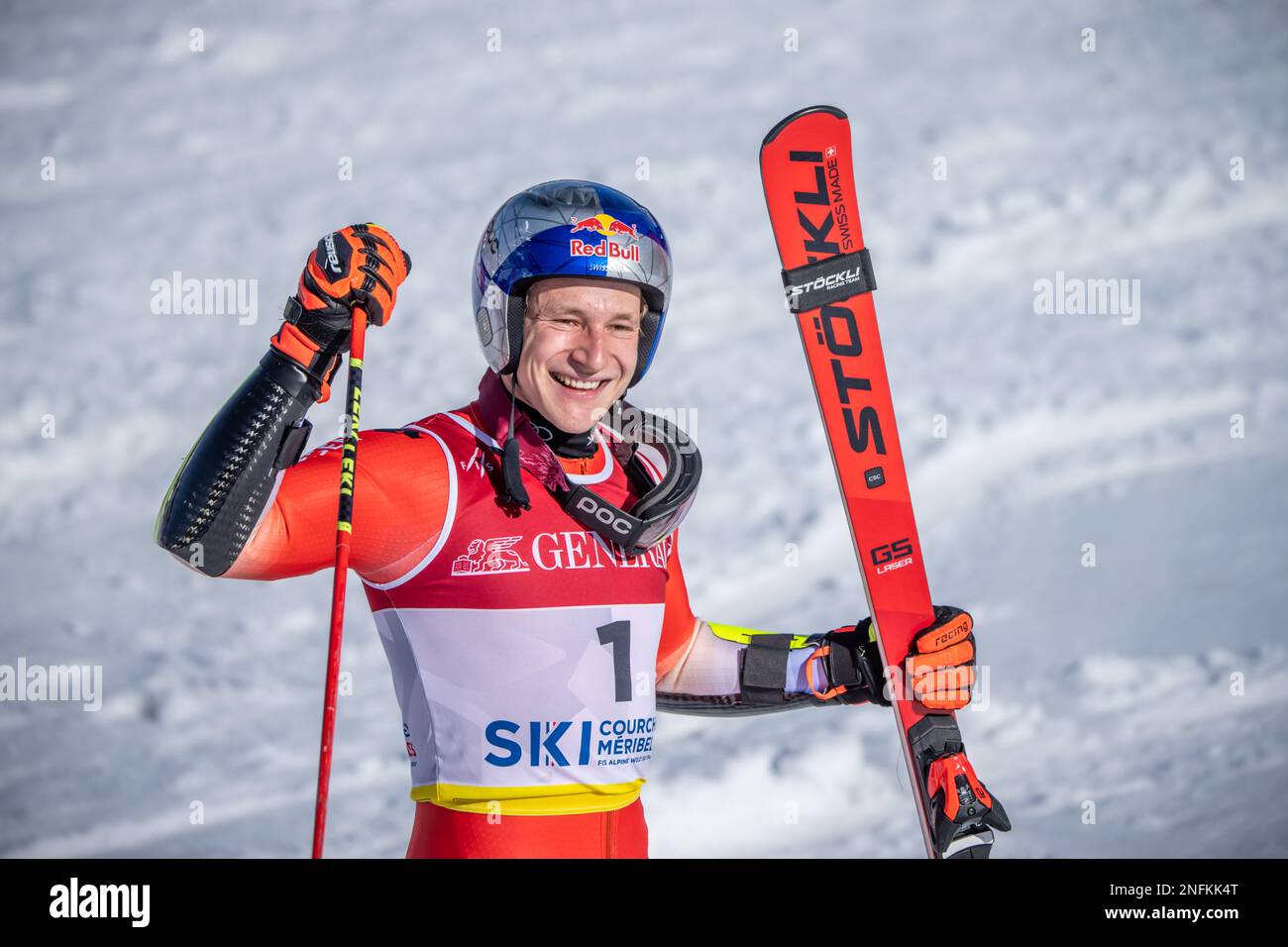 Courchevel, Frankreich. 17. Februar 2023. Alpinski: Weltmeisterschaft ...