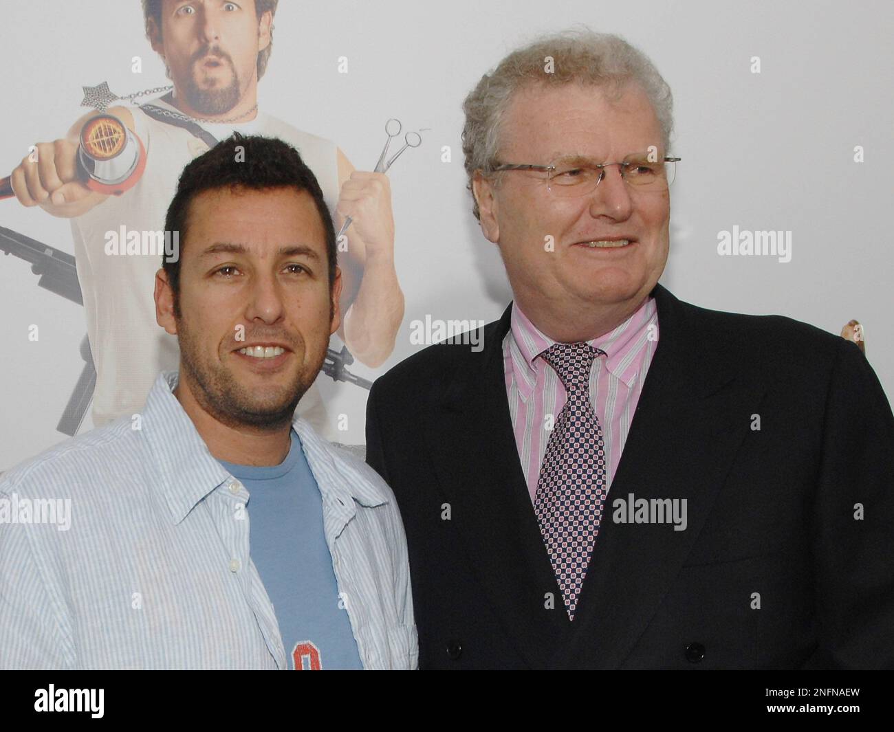 Actor Adam Sandler, left, and Sony Corporation Chairman & CEO Howard ...